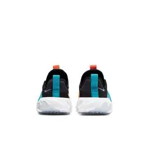 Nike React Presto Extreme "black Laser Orange" Sneakers - Black/silver/blue
