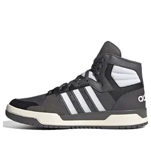 Adidas Entrap Mid High Top Sneakers - White/grey
