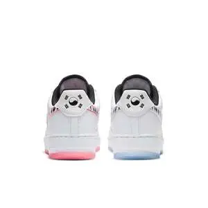 Nike Force 1 Low "south Korea" Sneakers - White/black/multi-color