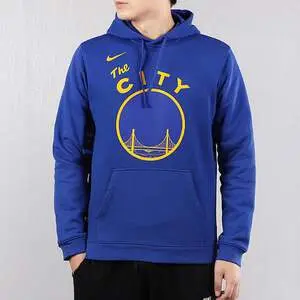 Nike Golden State Warriors Fleece Hoodie - Blue