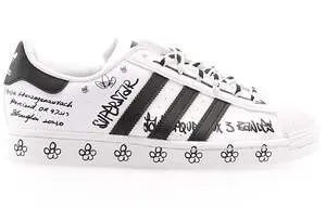 Adidas Superstar 'sharpie Pack Graffiti White Black' Sneakers
