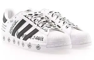 Adidas Superstar 'sharpie Pack Graffiti White Black' Sneakers