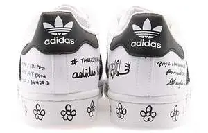 Adidas Superstar 'sharpie Pack Graffiti White Black' Sneakers