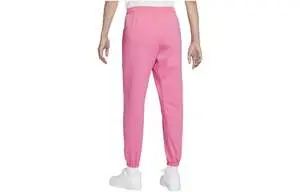Nike Dri-fit Standard Issue Logo Pants - Pink