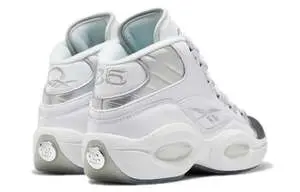REEBOK Question Mid "25th Anniversary" Sneakers - White/silver