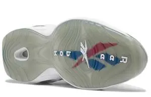 REEBOK Question Mid "25th Anniversary" Sneakers - White/silver