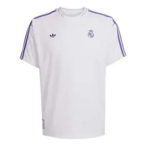 Adidas Retro Real Madrid Jersey - White/purple
