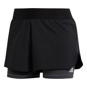 Adidas Alphaskin Two-in-one Shorts - Black
