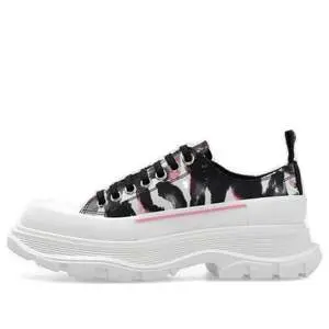 Alexander McQueen Tread Slick Sneakers - White/black/pink
