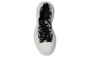 Alexander McQueen Tread Slick Sneakers - White/black/pink