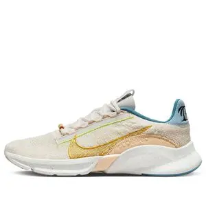 Nike Nike SuperRep Go 3 Flyknit Next Nature Sneakers White/gold