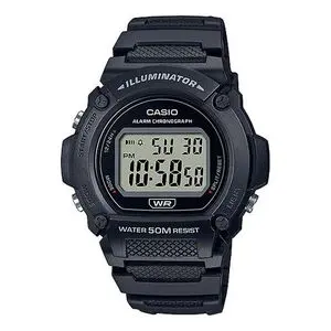 Casio Digital Quartz Watch - Black