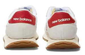 NEW BALANCE 237 Low Top Sneakers - White/red