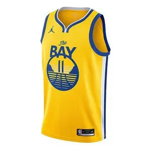 JORDAN X Nba Golden State Warriors Klay Thompson Jersey - Yellow/gold