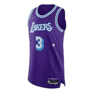 Nike Nba Los Angeles Lakers 2022/23 City Edition Jersey #3 - Purple/blue/white