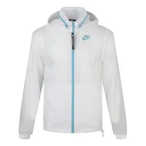 Nike Full-zip Hooded Jacket - White