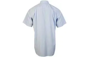 Play Comme Des Garcon Black Emblem Striped Short Sleeve Shirt