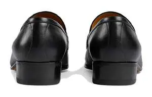 Gucci Interlocking G Tassel Leather Loafers