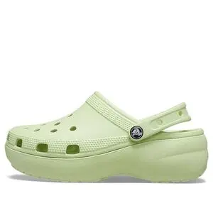 CROCS Crocs Classic Platform Clogs Celery Green