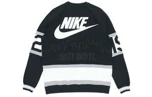 Nike City Version Los Angeles Splicing Limited Sweatshirt - Black/sail/wolf Grey