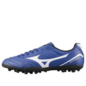 Mizuno Potrero Wide Ag Training Soccer Cleats - Blue