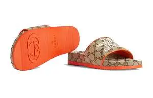 Gucci The North Face X Monogram Slide Sandals