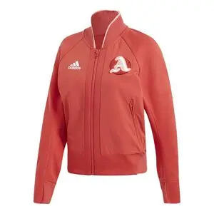 Adidas Long Sleeve Track Jacket - Red