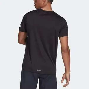 Adidas Short Sleeve Crewneck T-shirt With Shoulder Logo