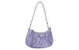 Balenciaga Le Cagole Mini Bag With Chain - Lilac