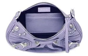 Balenciaga Le Cagole Mini Bag With Chain - Lilac