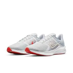 Nike Downshifter 11 Athletic Sneakers - Grey/red