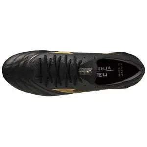 Mizuno Morelia Neo 4 Beta Japan Soccer Cleats - Black/gold/black