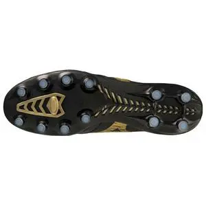 Mizuno Morelia Neo 4 Beta Japan Soccer Cleats - Black/gold/black