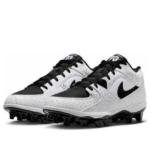 JORDAN Stadium 90 Low Td Cleats - White/black