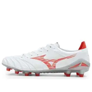 Mizuno Morelia Neo Iv Pro Ag Football Boots - White/red/silver