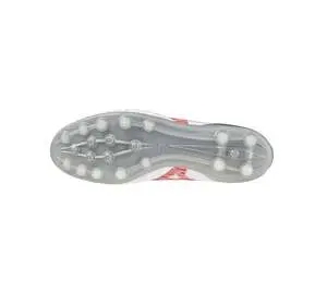 Mizuno Morelia Neo Iv Pro Ag Football Boots - White/red/silver