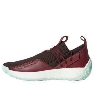 Adidas Harden Vol. 2 Ls 'maroon Mint' Sneakers - Red