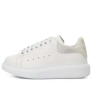 Alexander McQueen Oversized Low-top Sneakers - White/beige