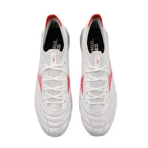 Mizuno Morelia Neo Iv Beta Athletic Sneakers - White/red