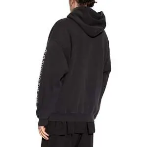 Balenciaga Bb Paris Icon Hoodie - Black/white