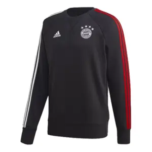 Adidas Fcb Swt Top Bayern Munich Soccer/football Sports Pullover - Black