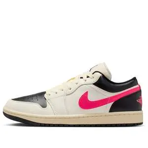 JORDAN 1 Low 'flight Club' Sneakers - Pale Ivory/black/muslin