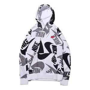 Nike Club Graphic Hoodie - Blackwhite