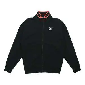PUMA Tfs Stand Collar Zipper Casual Sports