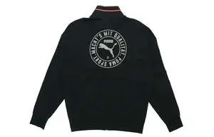 PUMA Tfs Stand Collar Zipper Casual Sports