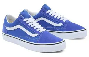 VANS Old Skool "dazzling Blue" Low Top Sneakers - Blue/white
