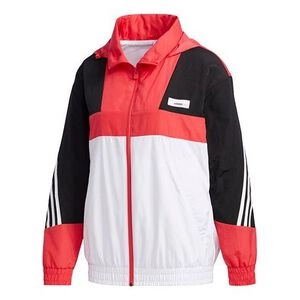 Adidas Neo Printing Hooded Jacket - Pink