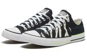 CONVERSE Chuck Taylor All Star "black Zebra Print Neon Green" Low Top Sneakers - Blackwhite