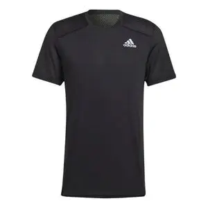 Adidas Solid Color Logo Short Sleeve T-shirt