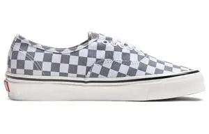 VANS Authentic 44 Dx Checked Lace-up Sneakers - Grey/white